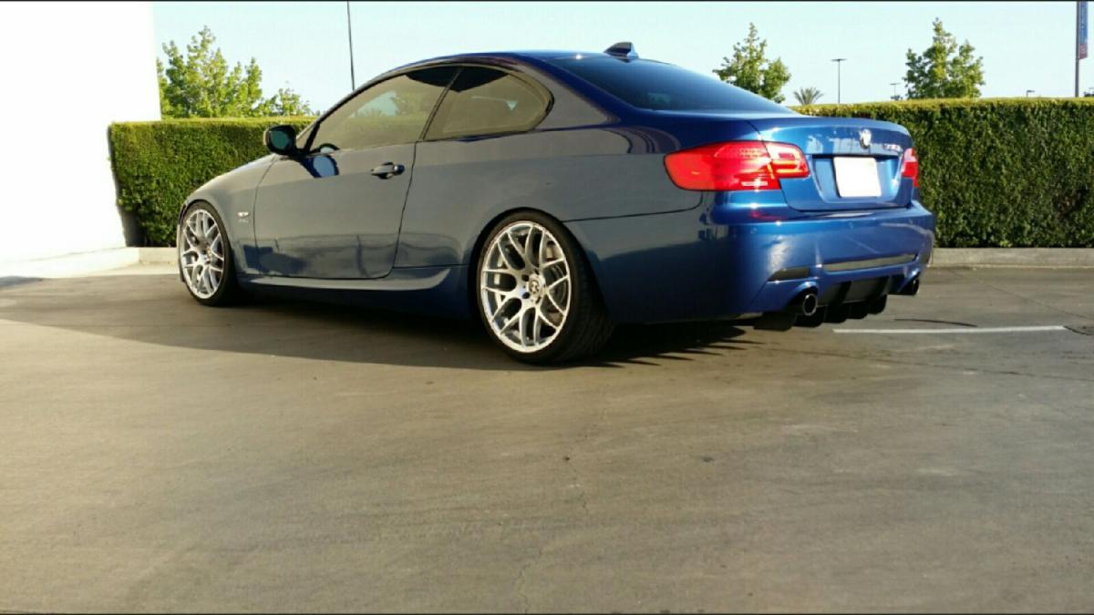 BMW E90/E92/E93 335 “IS” Rear Diffuser – DiffusersandMore