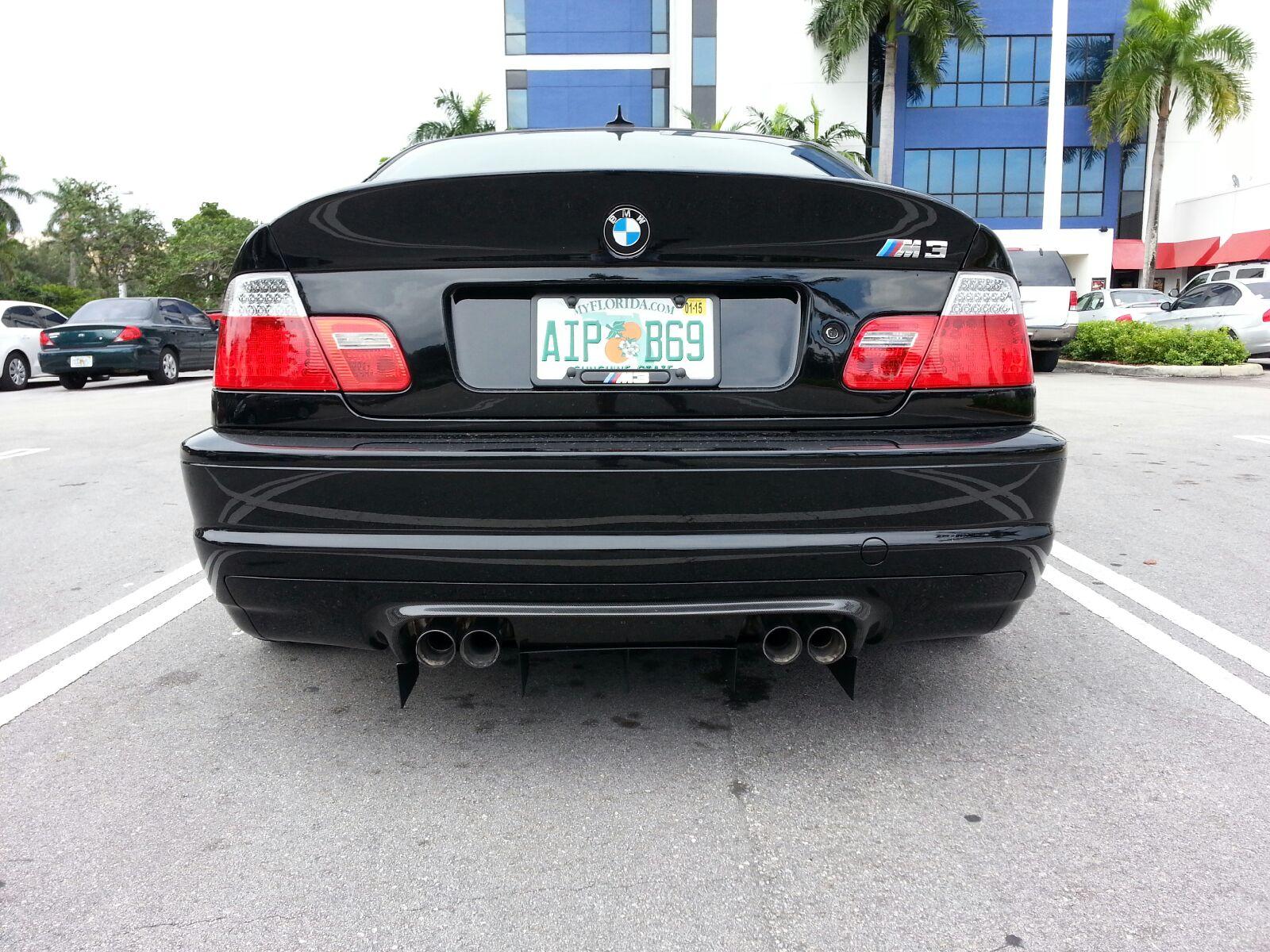 BMW E46 M3 Rear Diffuser – DiffusersandMore