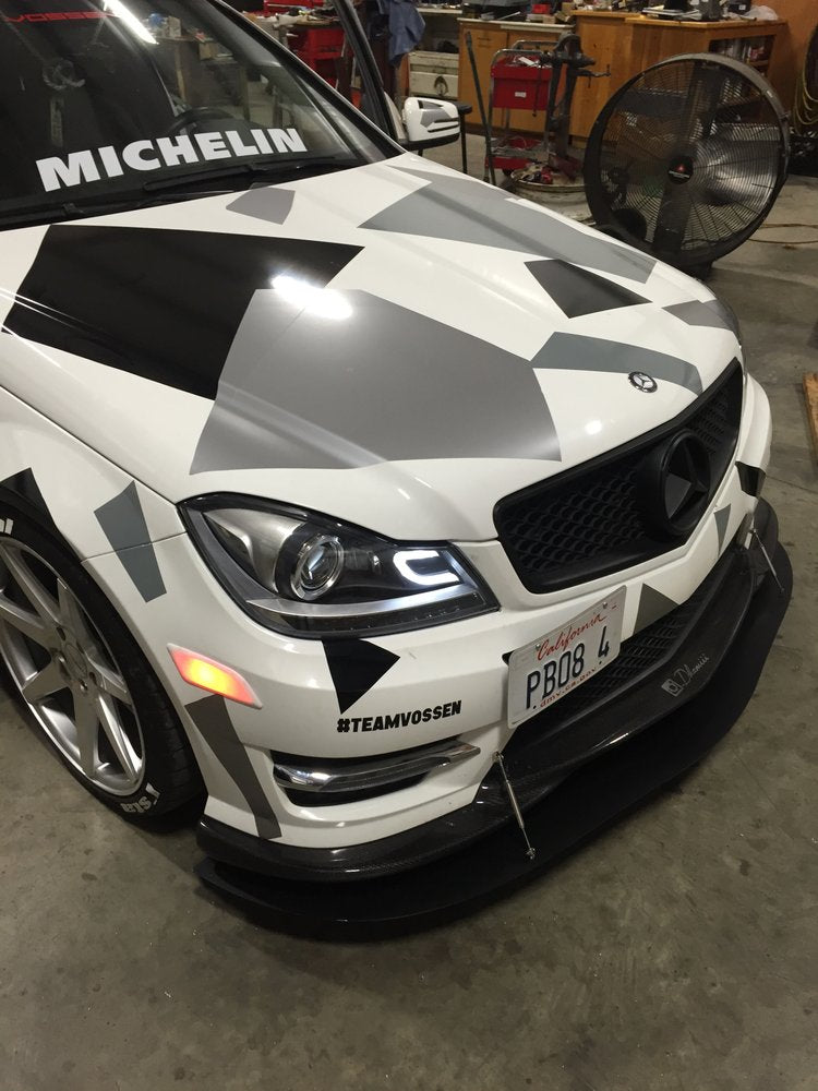 MERCEDES BENZ Front Splitter (W204) – DiffusersandMore