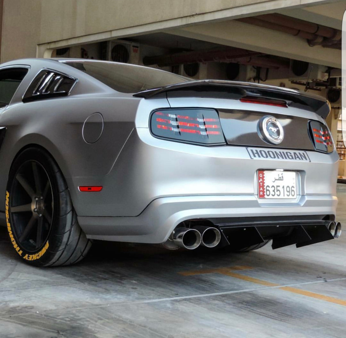 FORD Mustang Rear Diffuser 2010-2014 (GT/CS) – DiffusersandMore